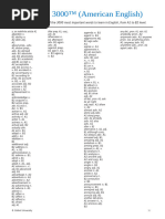 Oxford 5000 Word List for Learners | PDF
