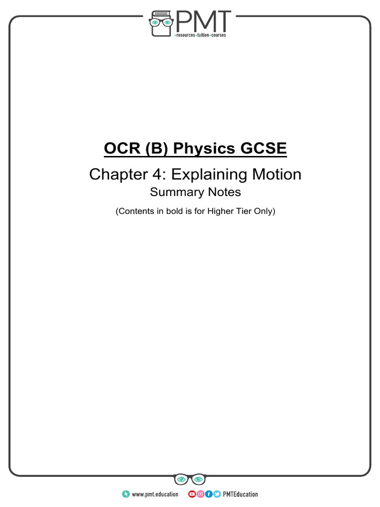 Summary Notes | PDF