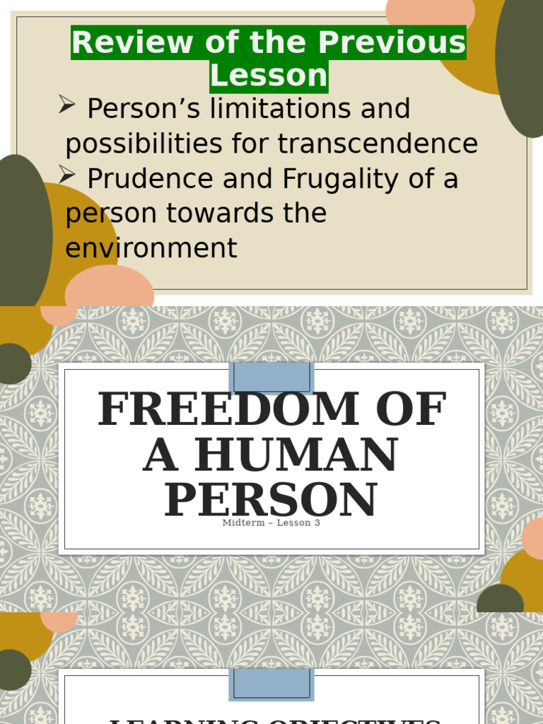 Philo - Midterm - Lesson 3 | PDF