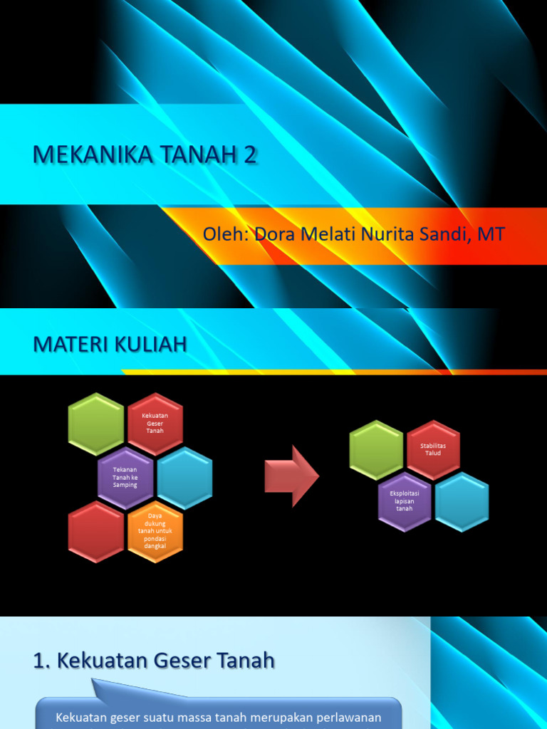 Kuat Geser Tanah | PDF | Sains & Matematika
