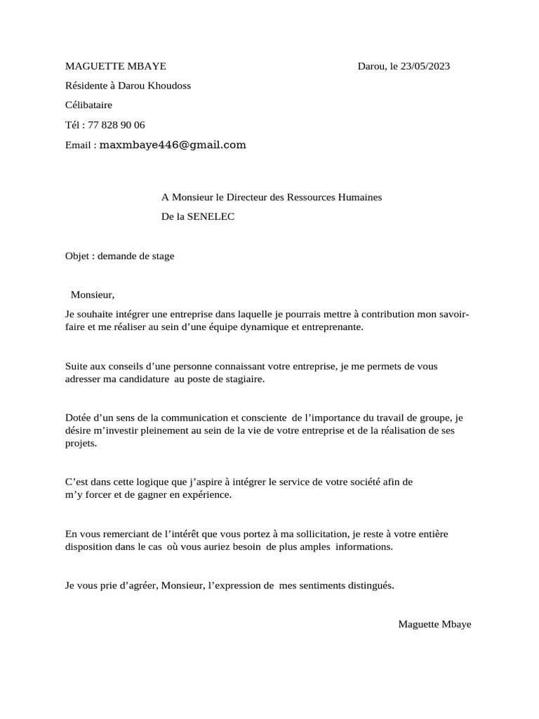 MAGUETTE MBAYE | PDF