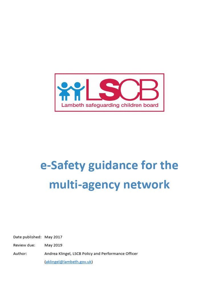 E-Safety - Guidance | PDF