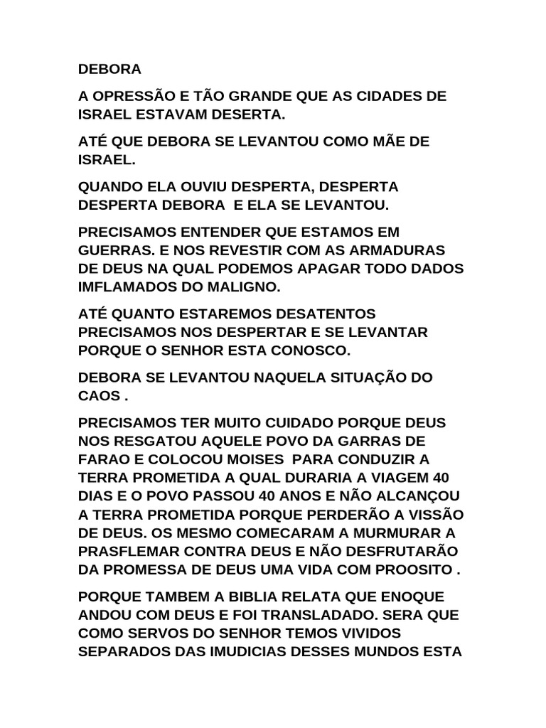 Debora | PDF