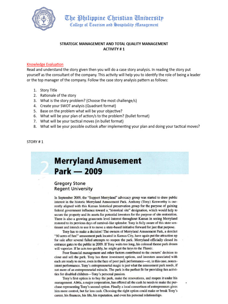 Strama Assignment No. 1 | PDF