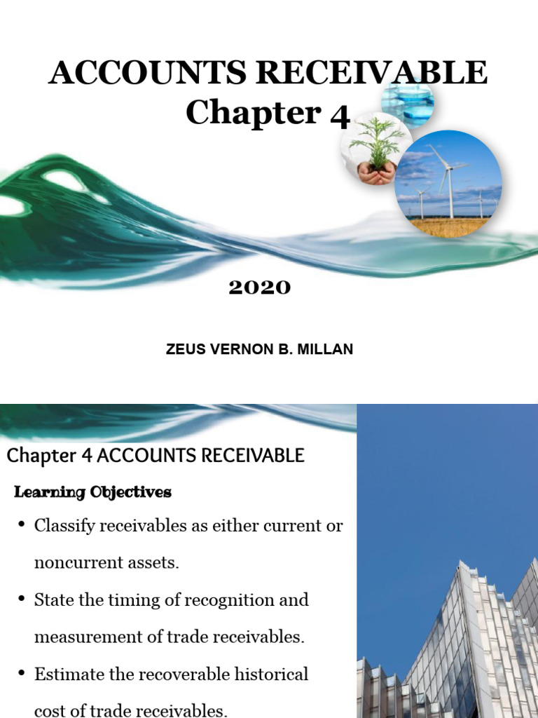 Chapter 4 Accounts Receivable | PDF | Bad Debt | Financial Services
