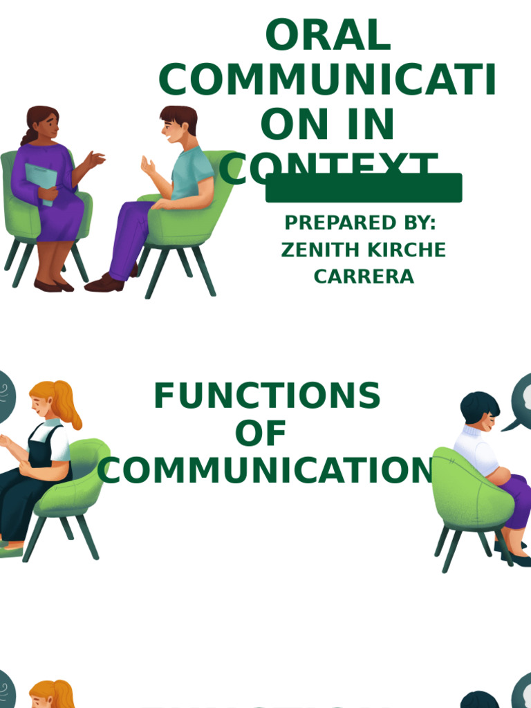 Functions of Communication | PDF