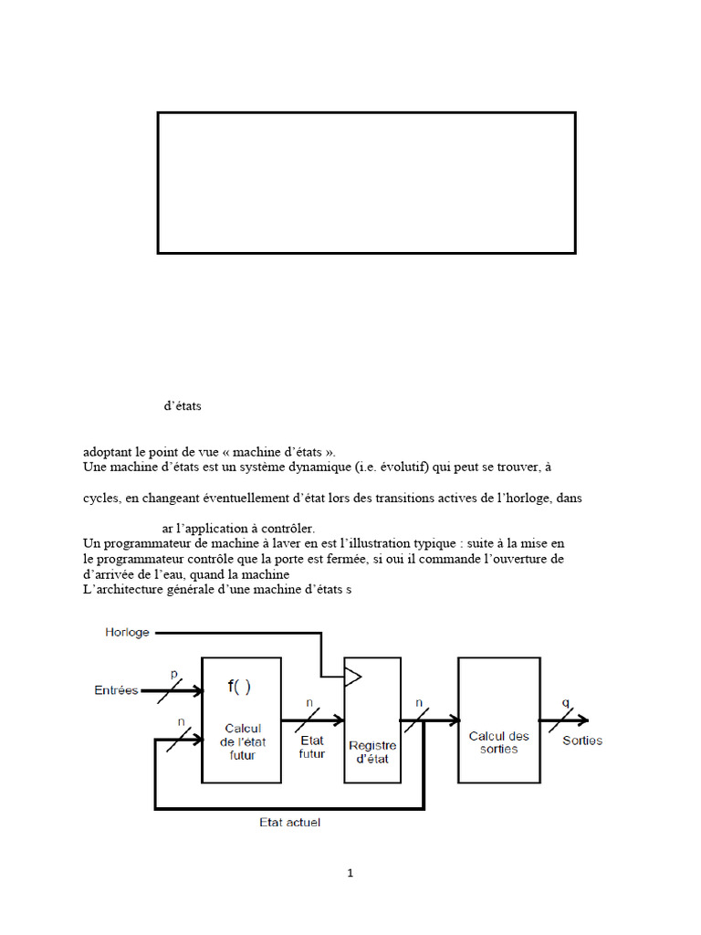 Chapitre 5 VHDL Machines À États | PDF