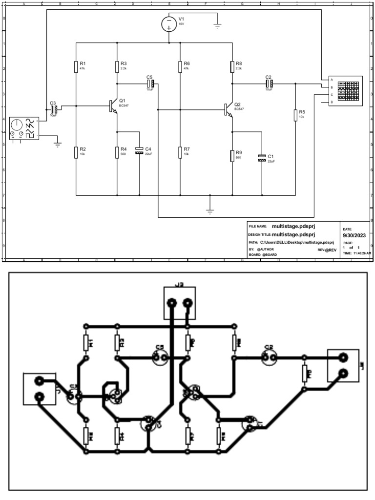 Multi Stage Amplifier | PDF