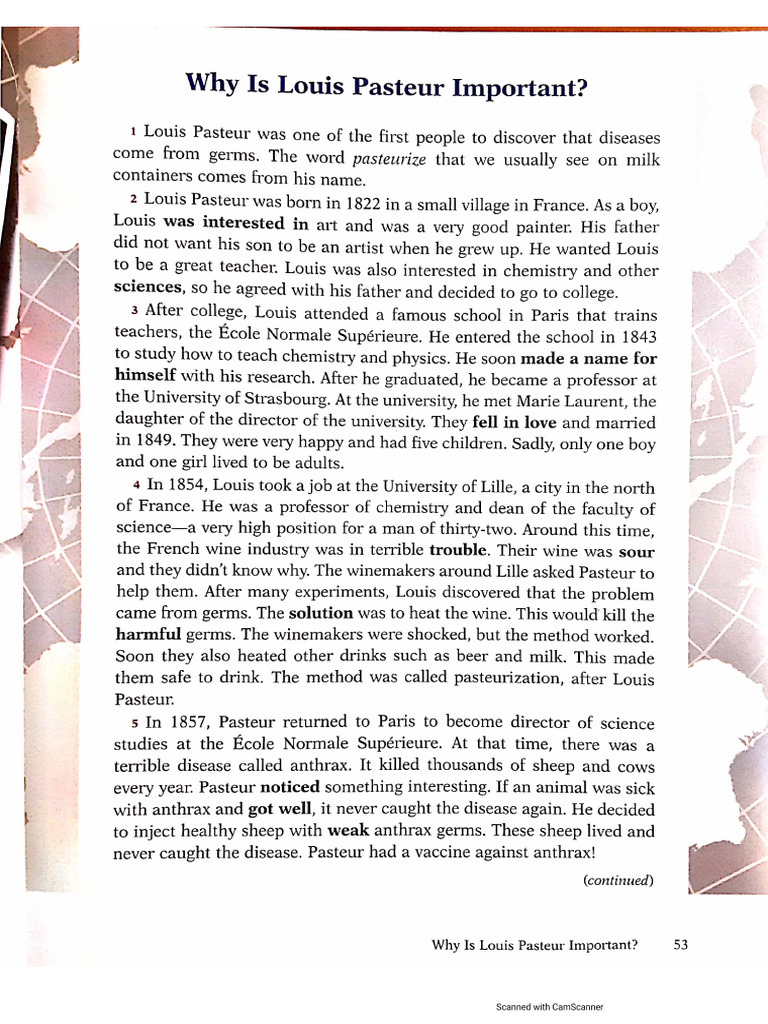 Louis Pasteur | PDF