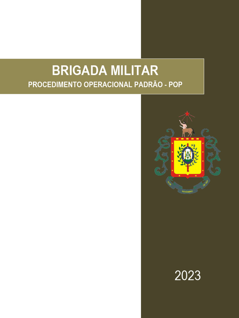 POP Brigada Militar 2023 | PDF