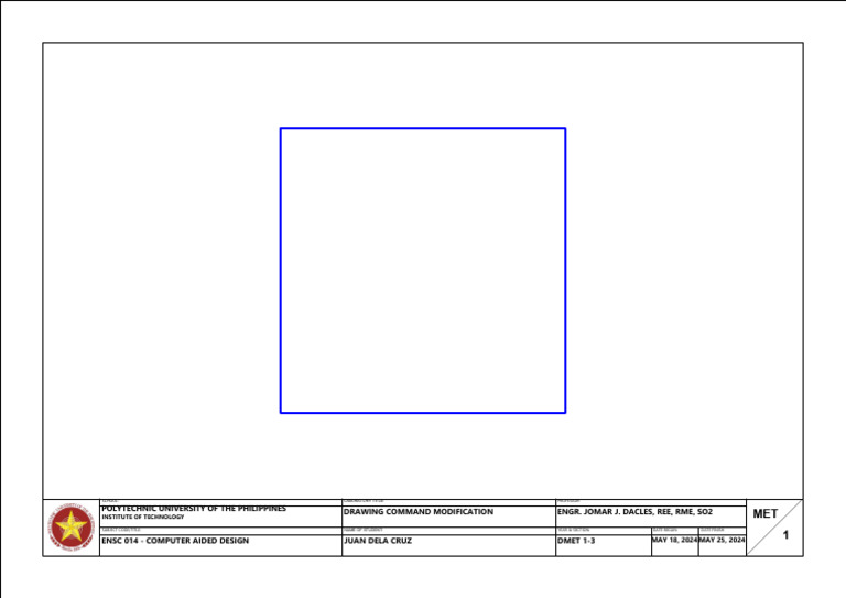 SAMPLE TITLE BLOCK 1-Layout1 (Color) | PDF