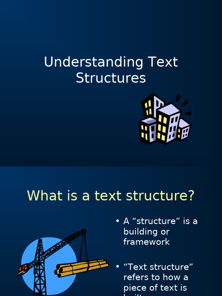 On Text Structure 2 | PDF
