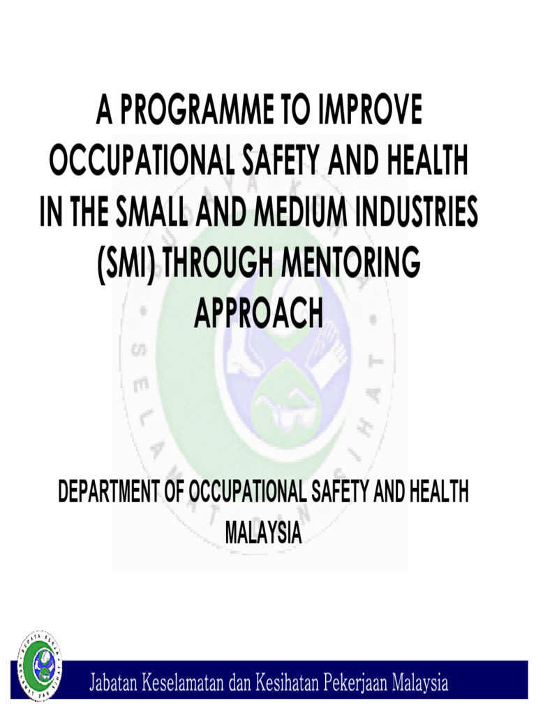 DOSH Mentor Mentee Program For SMI | PDF