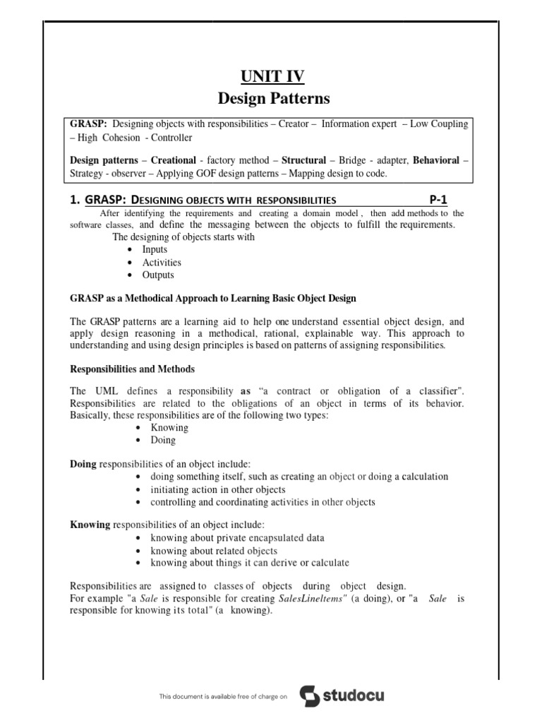 cs8592 Unit IV Unit 4 Notes | PDF | Class (Computer Programming) | Art