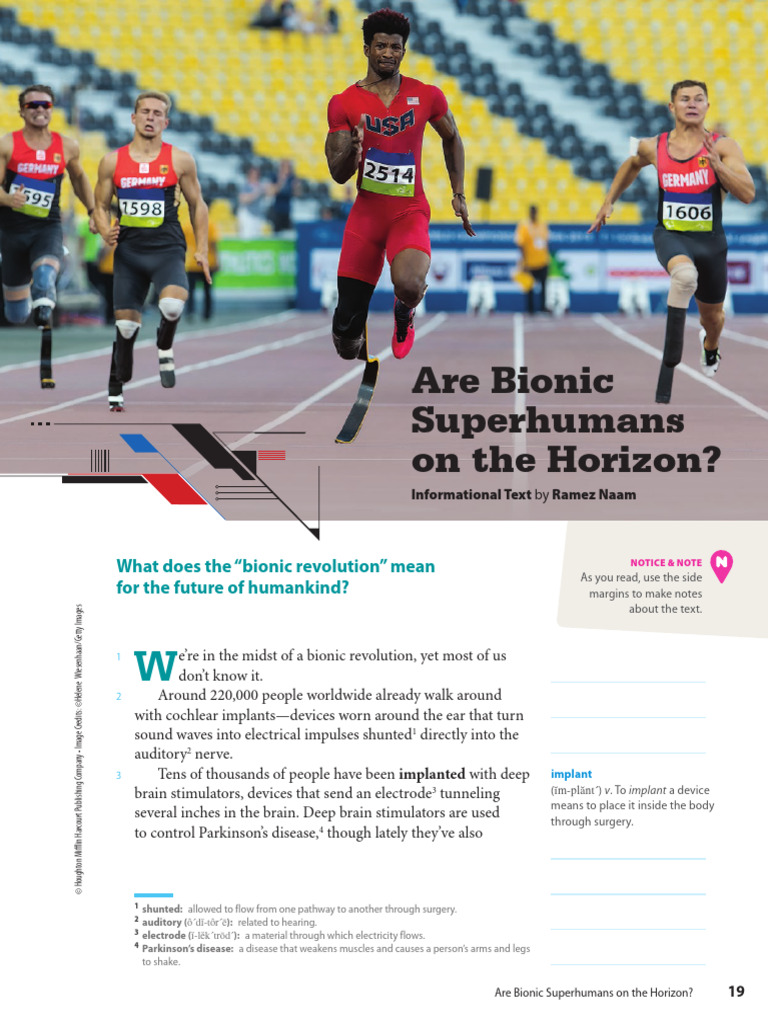Bionic Superhumans: Future Possibilities | PDF | Prosthesis | Memory