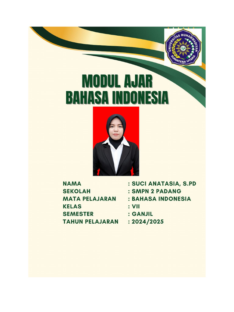 Ukin Modul Ajar Puisi Rakyat | PDF