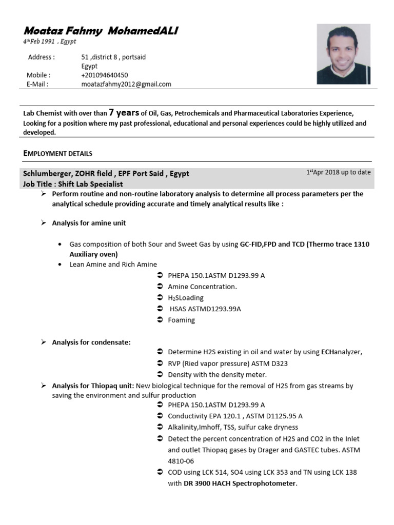 Moataz Fahmy Cv.pdf | PDF