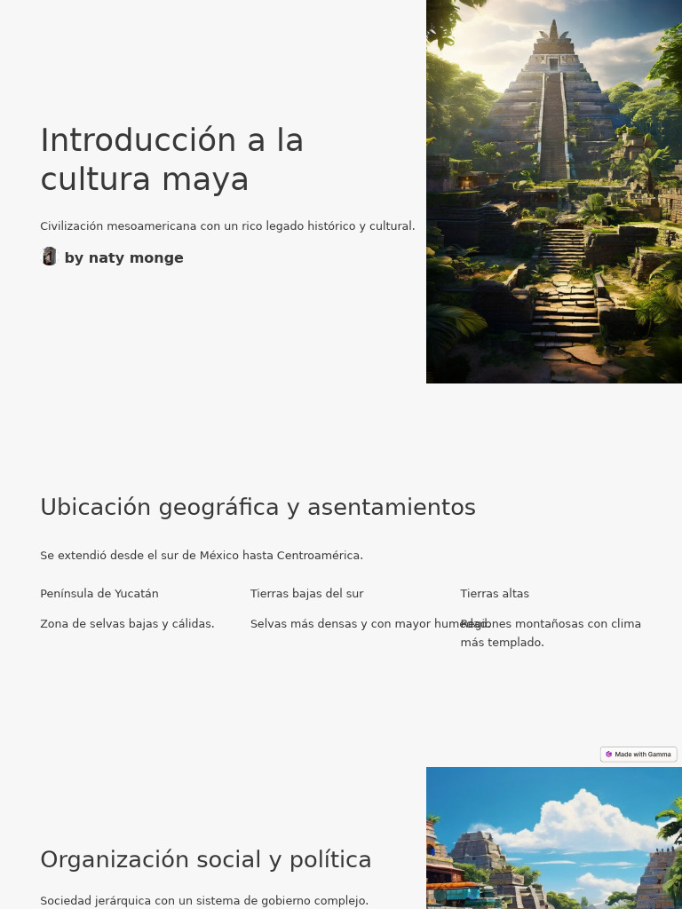 Introduccion A La Cultura Maya | PDF