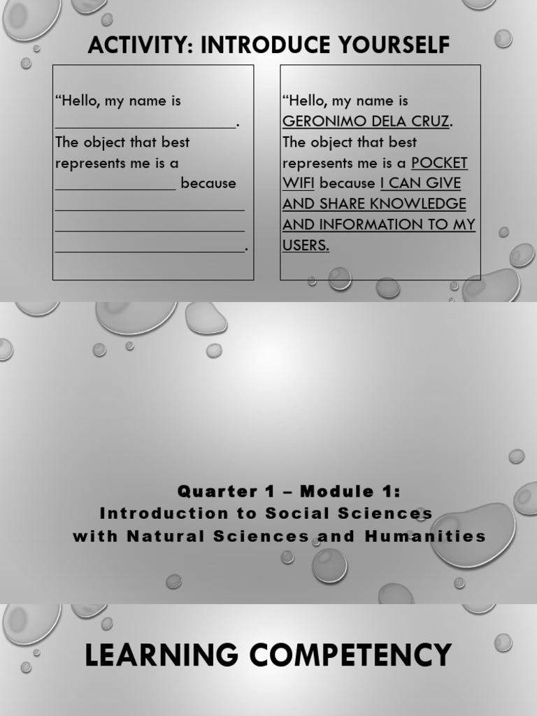 Diss Module 1 | PDF Diss Module 1 | PDF