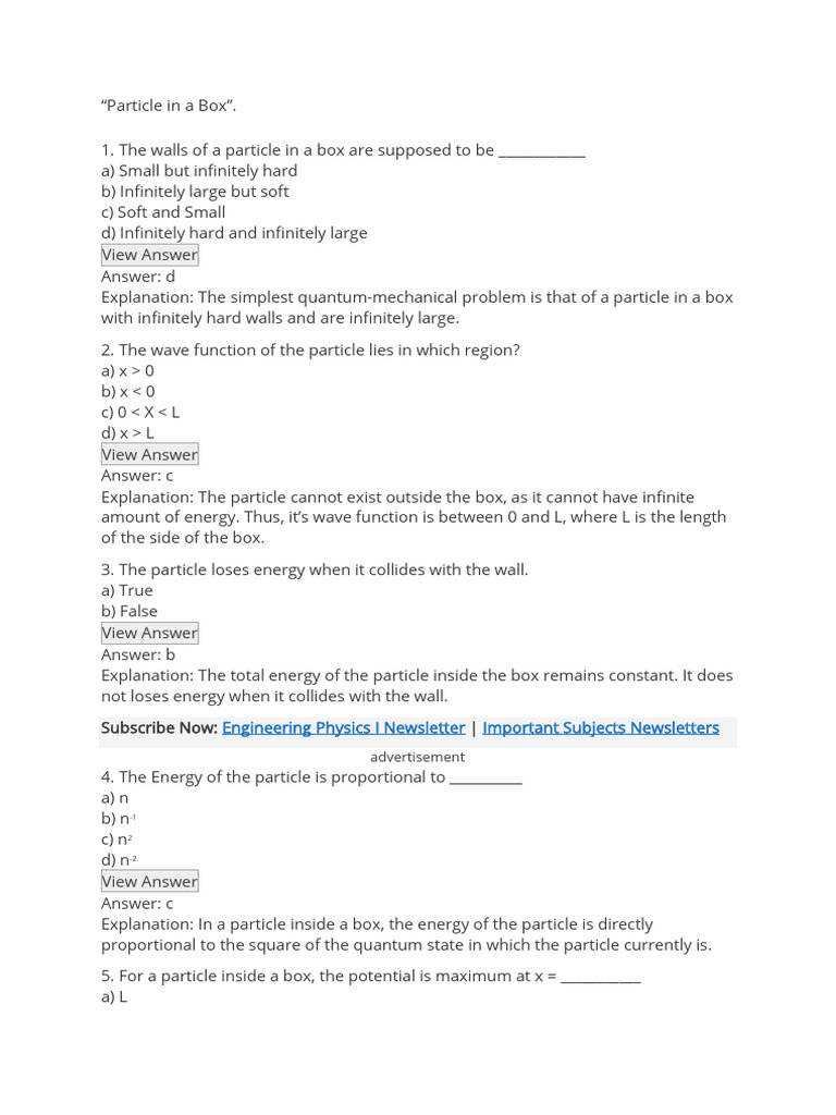 Unit 4 MCQ Phy110 | PDF | Photoelectric Effect | Technology & Engineering