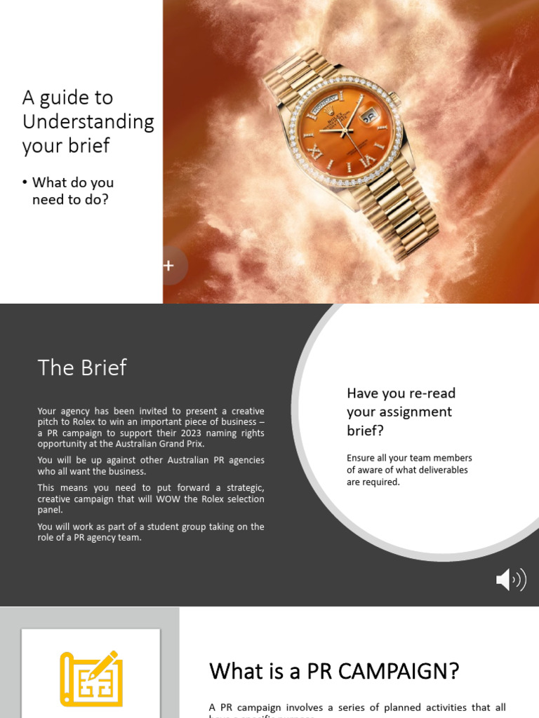 PRN1000 Understanding your brief Assessment 3 (2023) | PDF