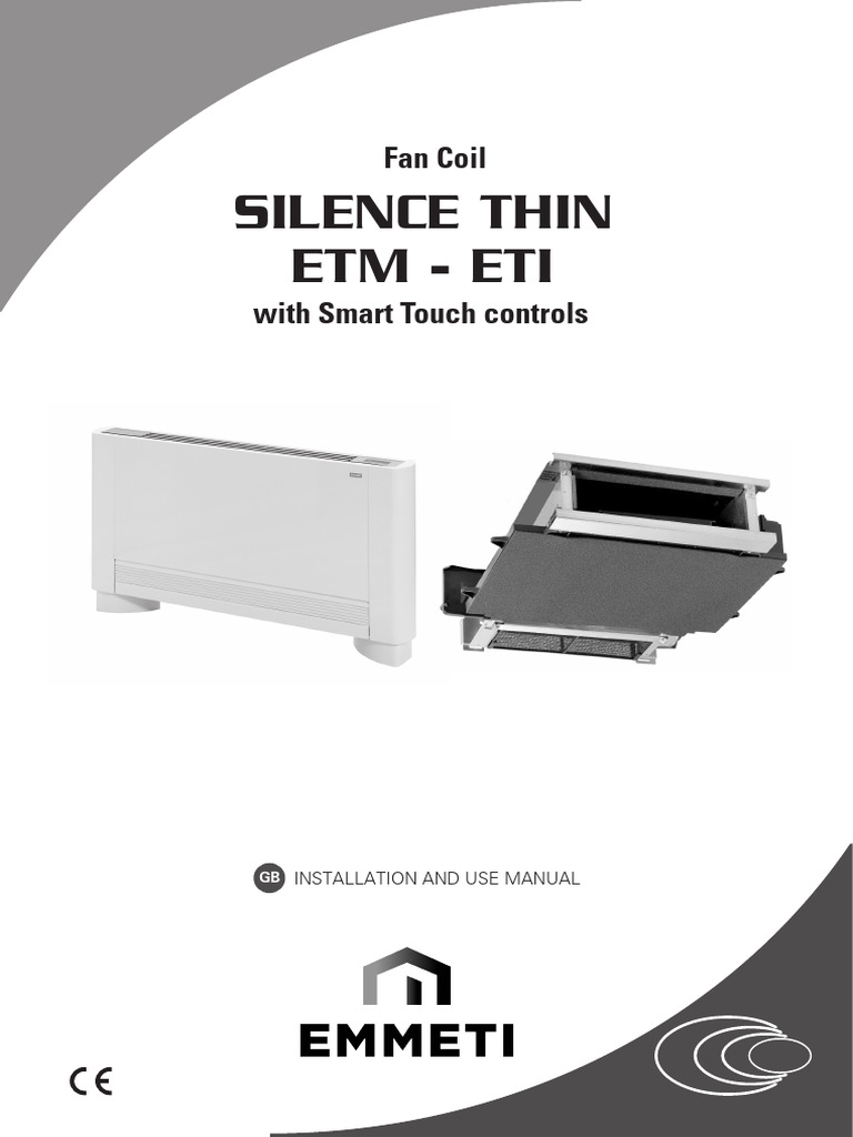 Emmeti Silence Thin ETM-ETI Installation | PDF