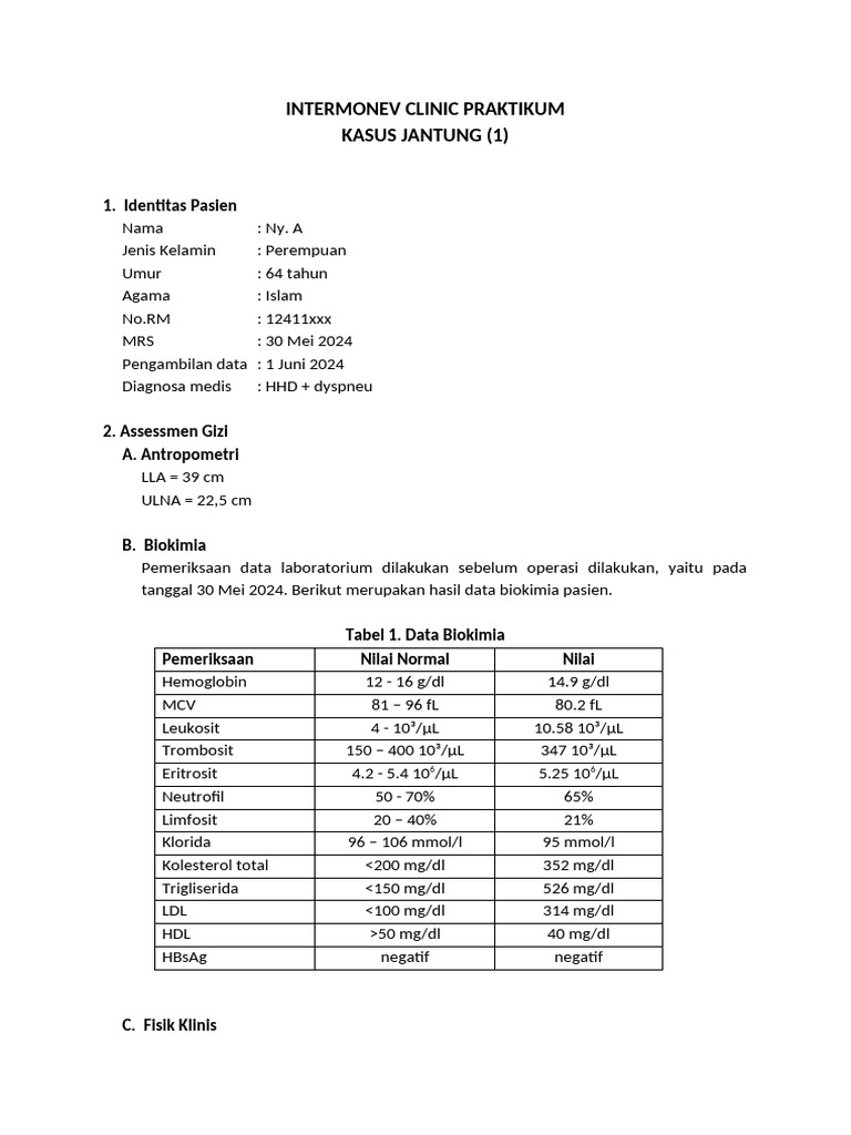 IMC P - Kasus Jantung | PDF