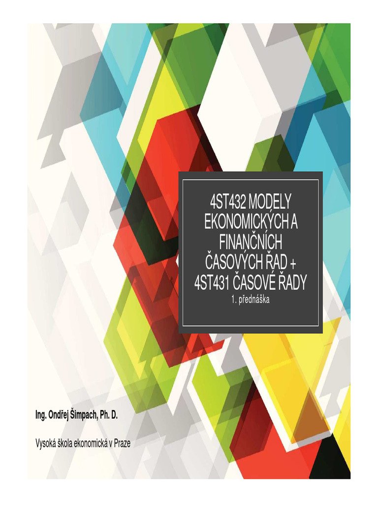 4ST431,2 - 1. Prednaska | PDF