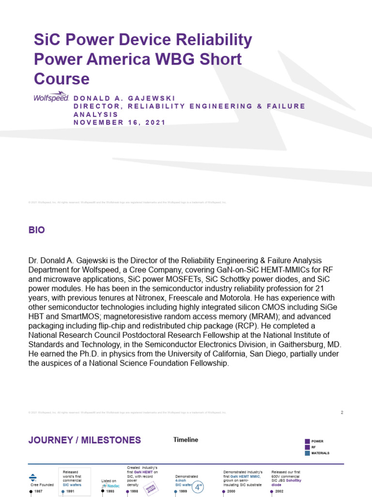 SiC Reliability | PDF