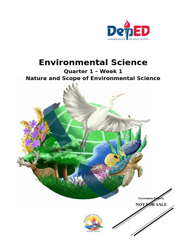 Environmental Science SLM Q1 Week 1 1 | PDF | Biodiversity | Wellness