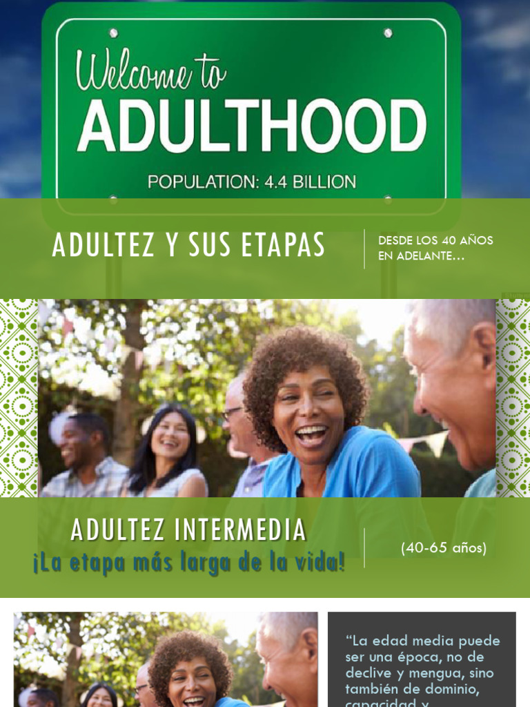 ADULTEZ, 2. Adultez Intermedia | PDF