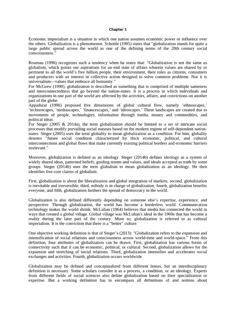 GESS 4 Chapter 1 4 | PDF | Globalization | Bretton Woods System