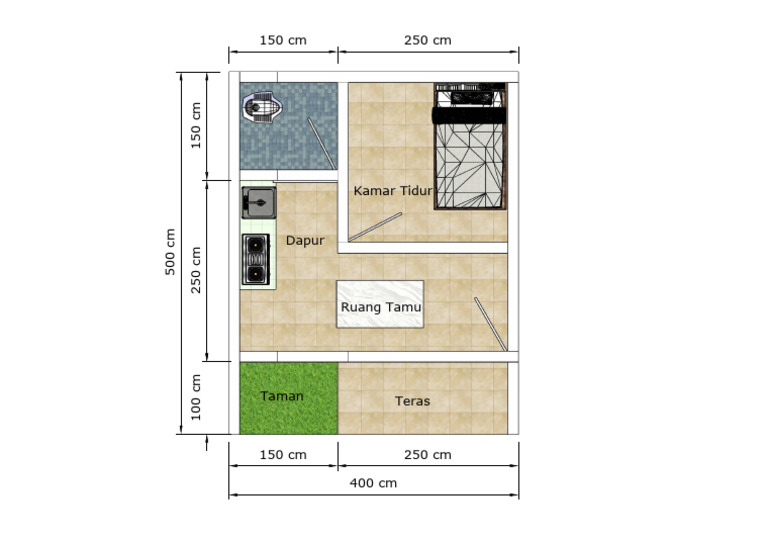 Layout Denah PDF | PDF