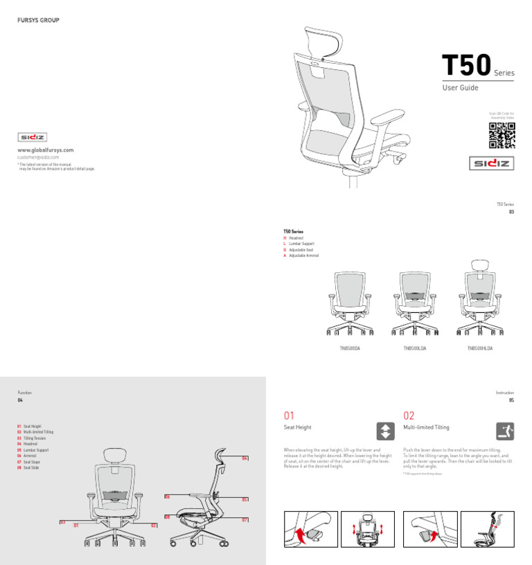 Sidiz t50 Series | PDF