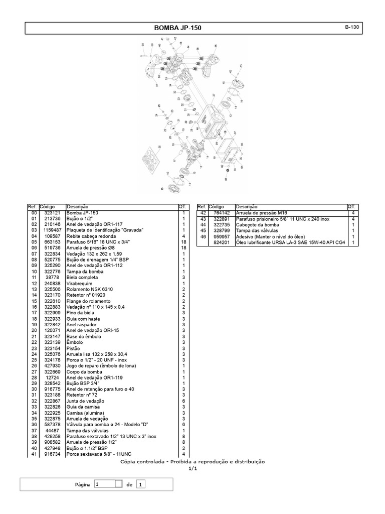 Catalogo Bomba-Jp150 | PDF