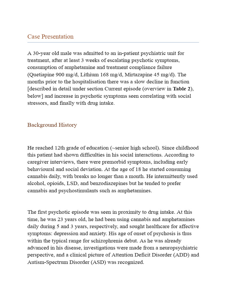 Case Based Study Psychology Class 12 | PDF