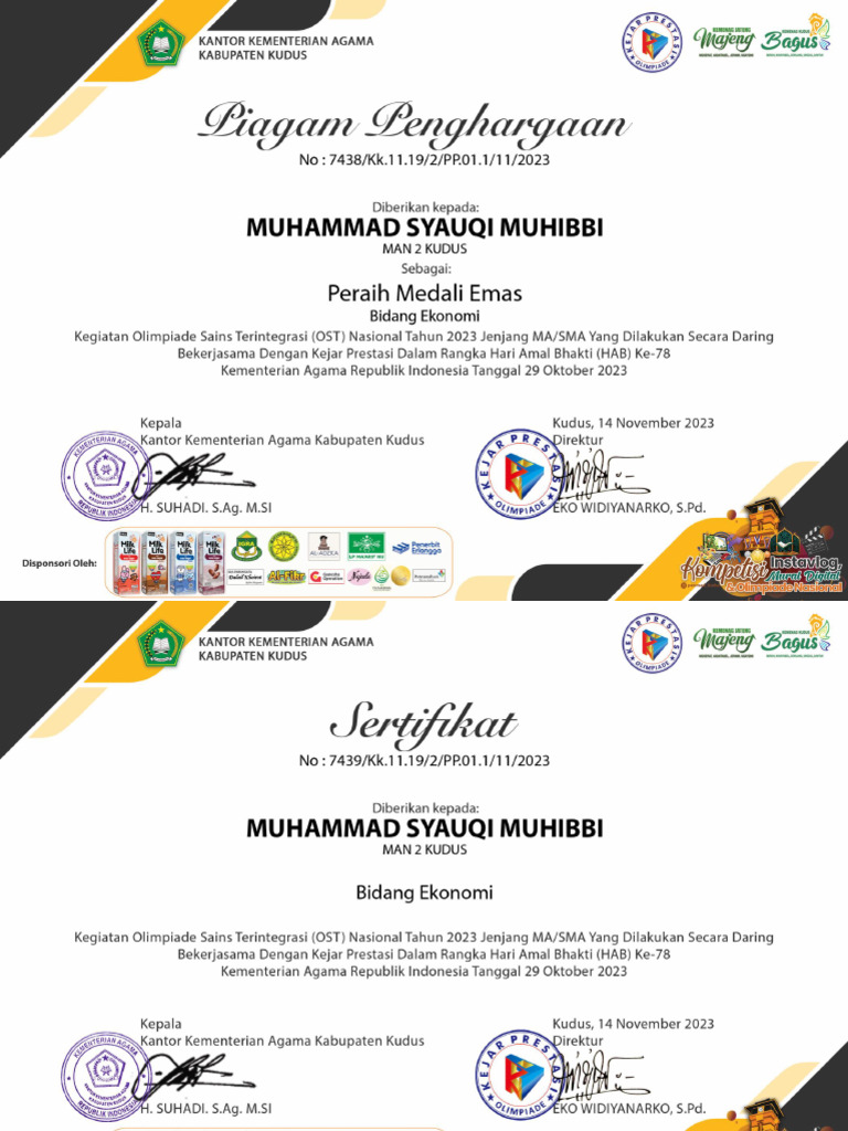 MUHAMMAD SYAUQI MUHIBBI - ST02215 - Ekonomi | PDF