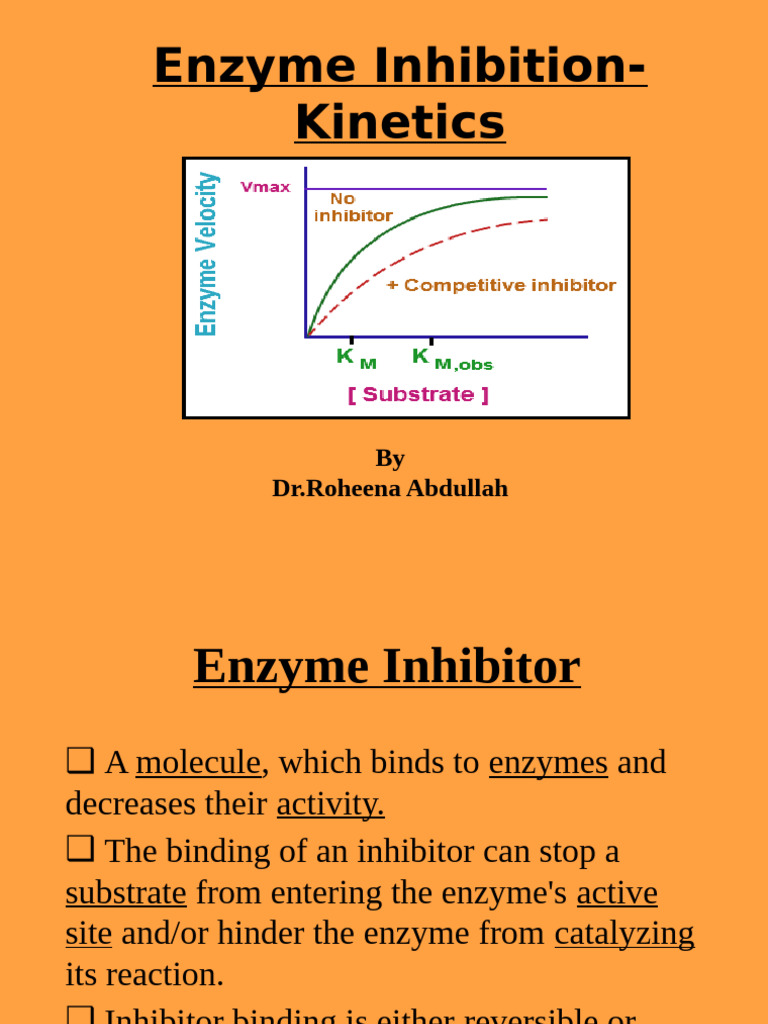 Enzyme Inhibition | PDF