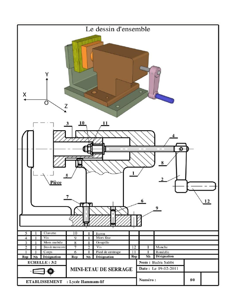 Exercice Liaison Mecanique | PDF