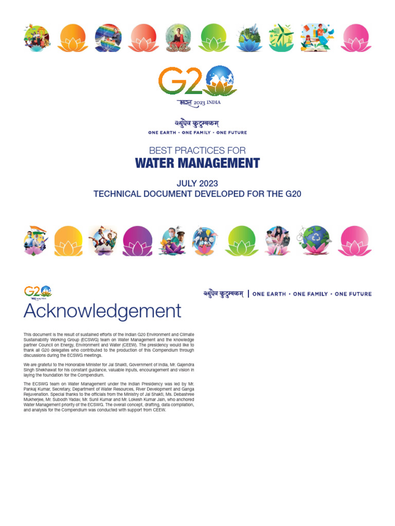Final CEEW - G20 Compendium | PDF
