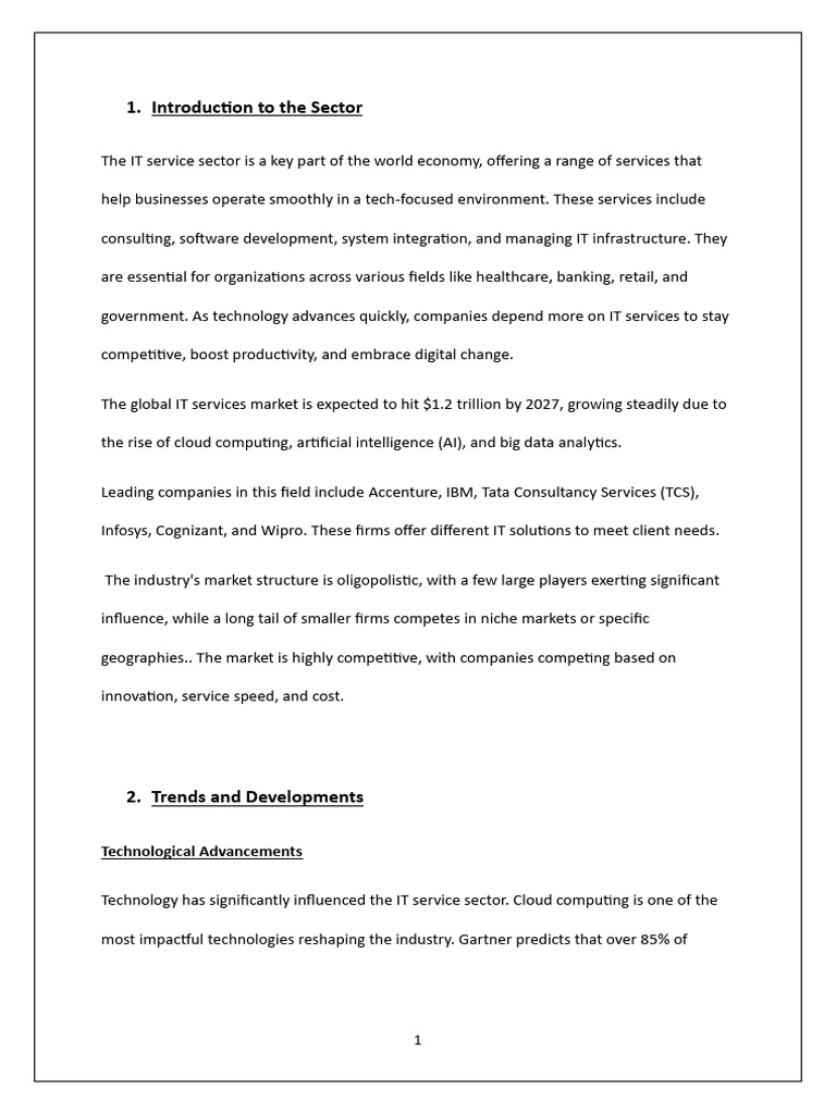Service Industry Analysis | PDF | Computer Security | Security