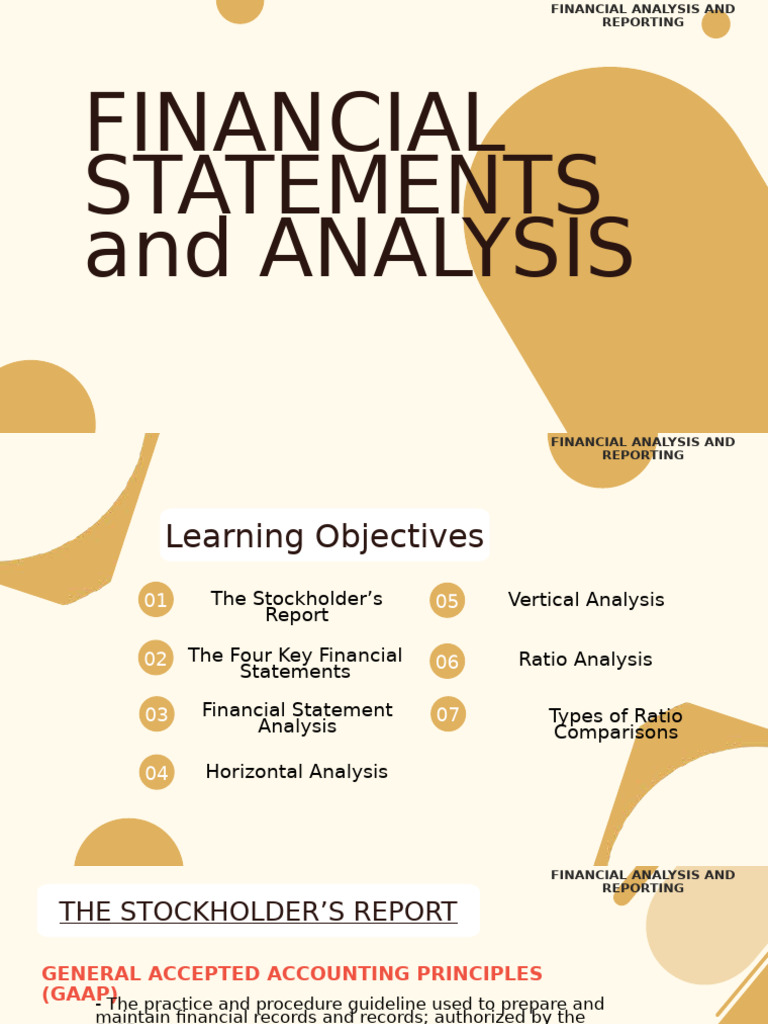 Analysis of Financial Statements | PDF