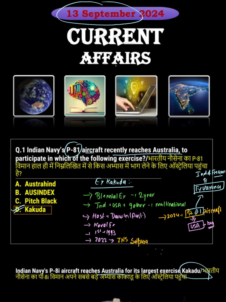 13 September Current Affairs.... - Compressed | PDF