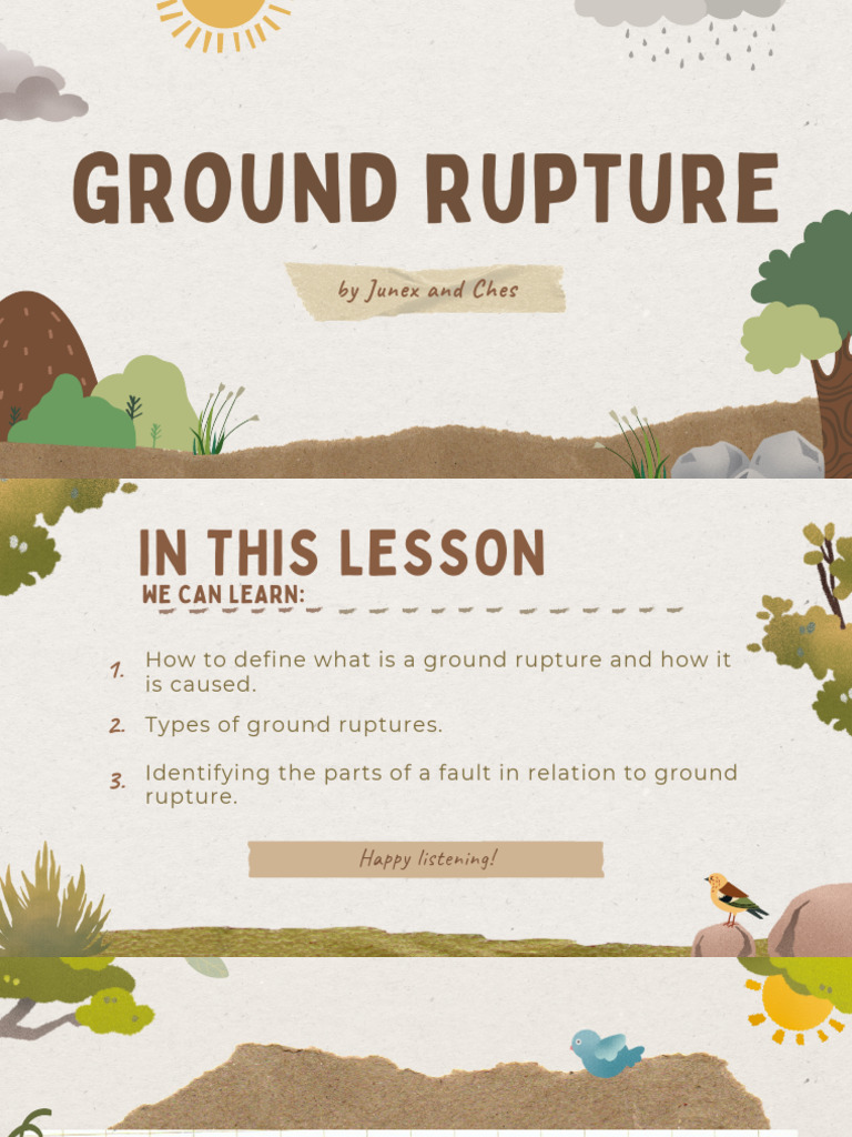 Ground Rupture | PDF