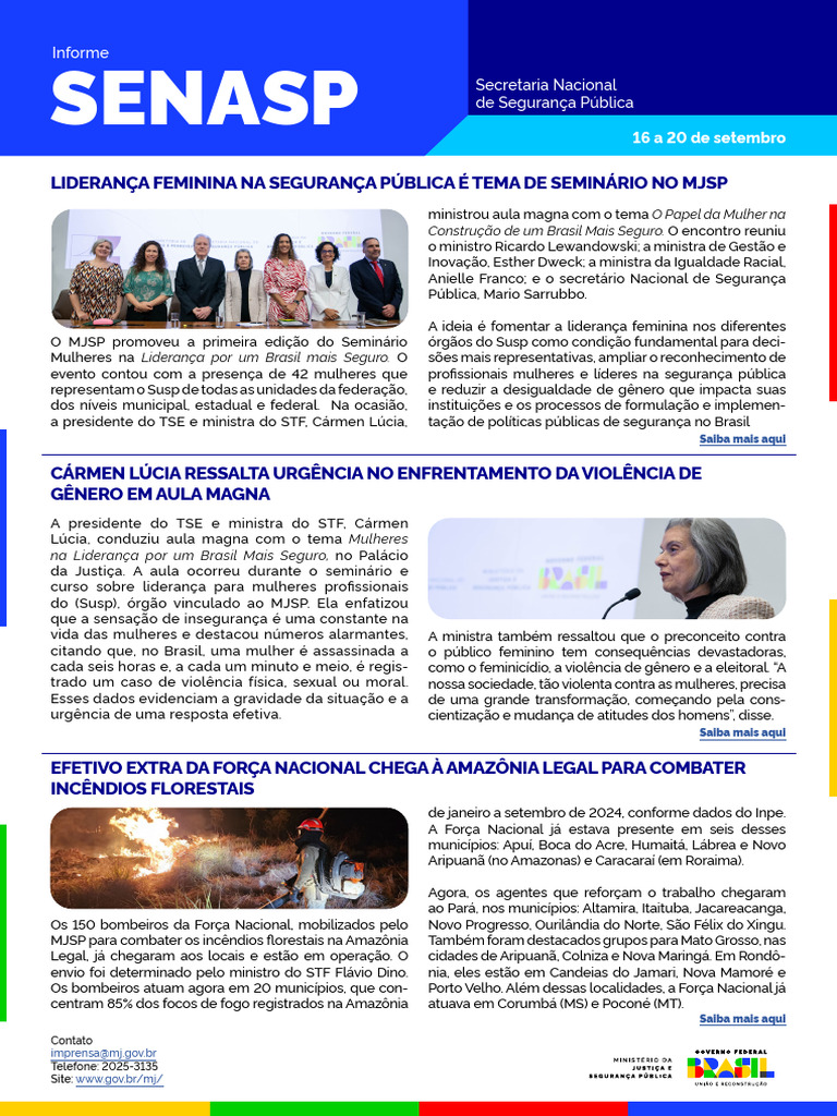 Informe-Senasp-20 09 24 | PDF