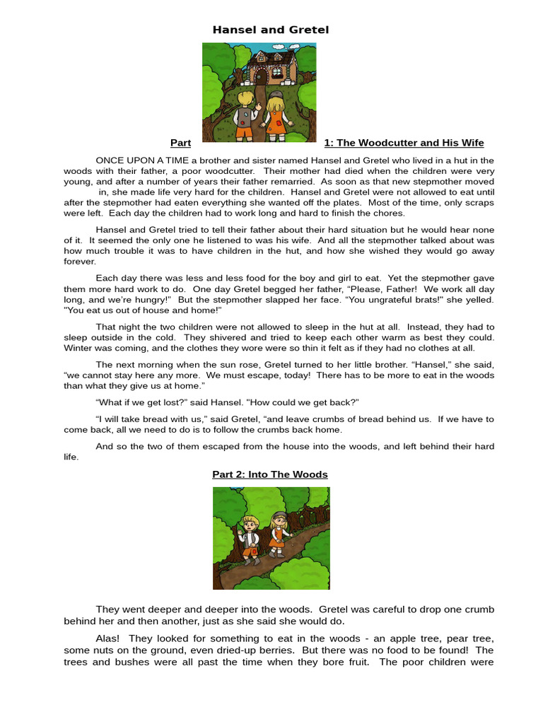 Hansel and Gretel | PDF