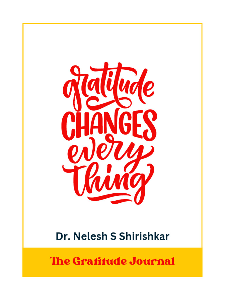 66 Days Gratitude Journal | PDF