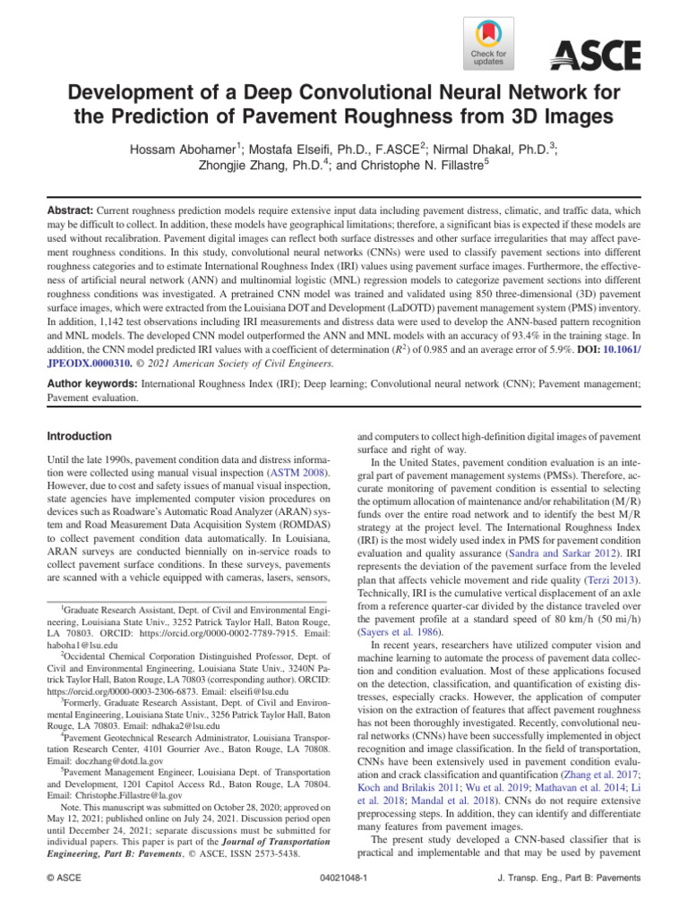 Development of A Deep Convolutional Neural Network For | PDF