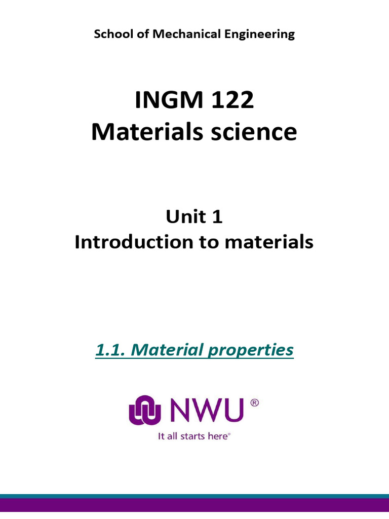 1 1 +materials+properties | PDF