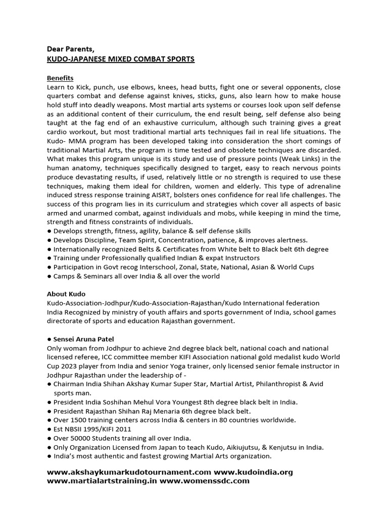 Dear Parents | PDF